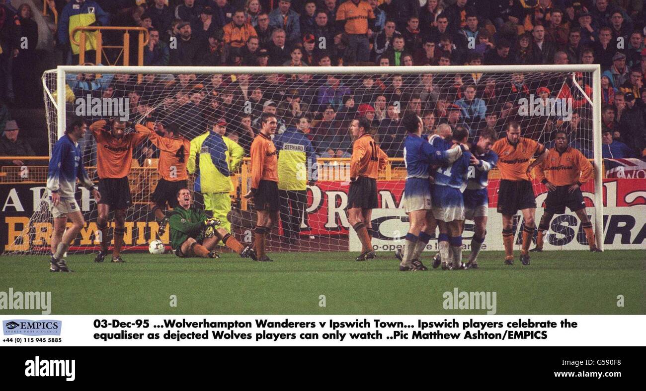 Wolverhampton Wanderers v Ipswich Town Stock Photo - Alamy