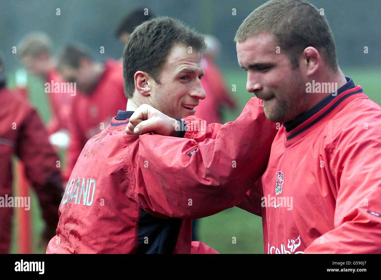 Rugby union training mike catt hi-res stock photography and images - Alamy
