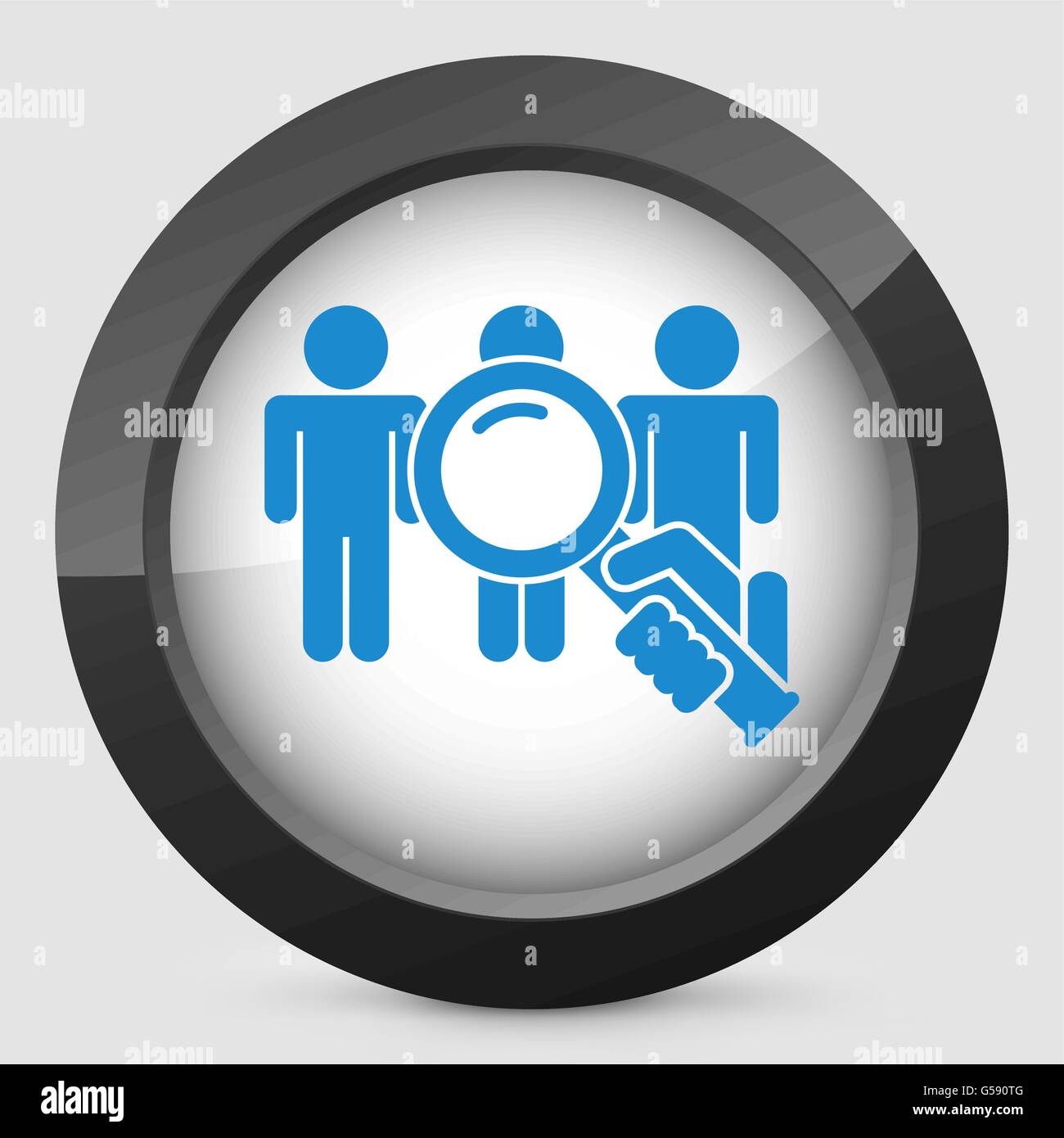 Magnifying glass selection different hi-res stock photography and ...