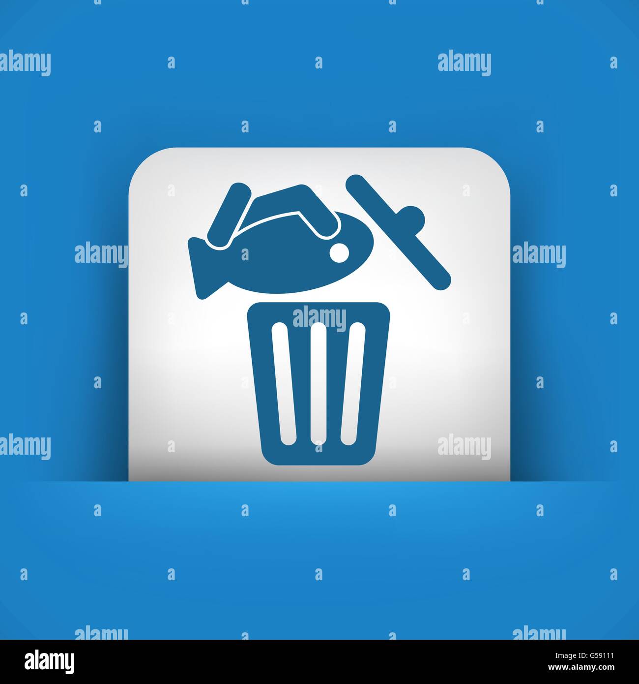 Food trash icon Stock Vector Image & Art - Alamy