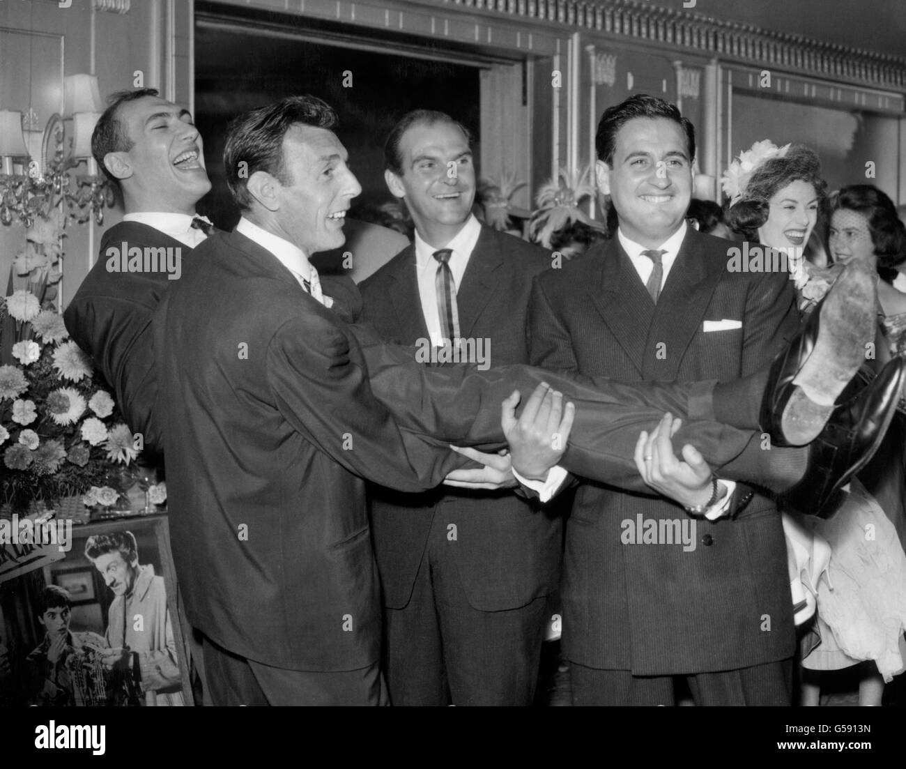 Office carrying Black and White Stock Photos & Images - Alamy