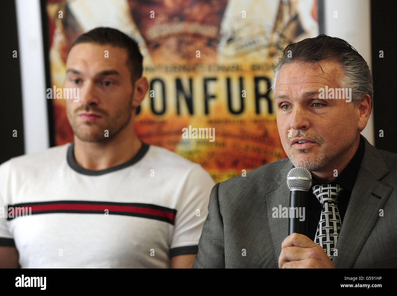 Boxing - Tyson Fury v Vinny Maddalone - Press Conference - Holiday Inn ...