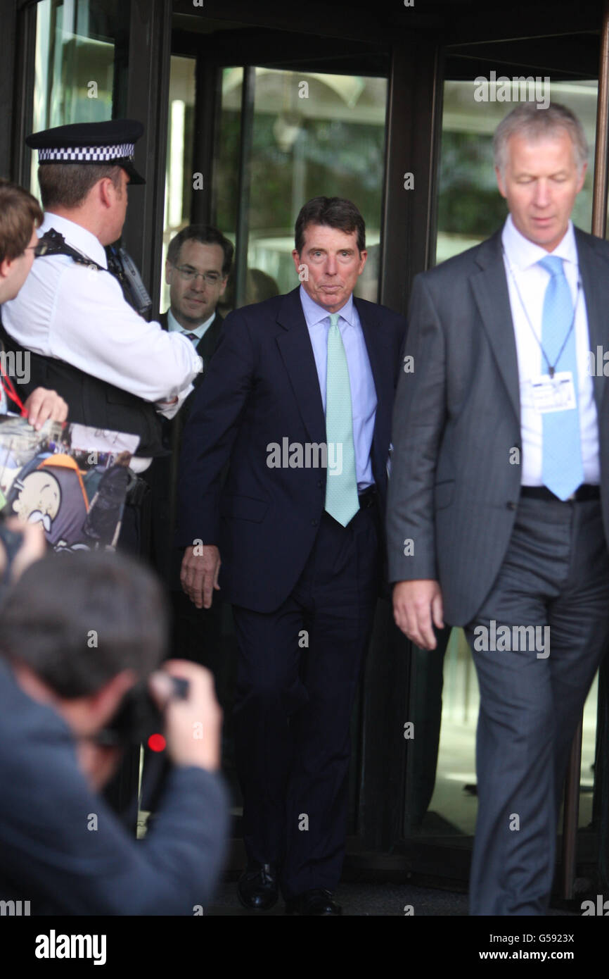 Former barclays chief executive bob diamond centre hi-res stock ...