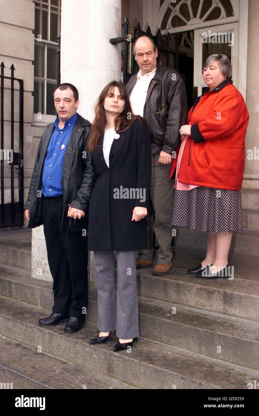 Sara and michael payne front row at lewes crown court hi-res stock ...