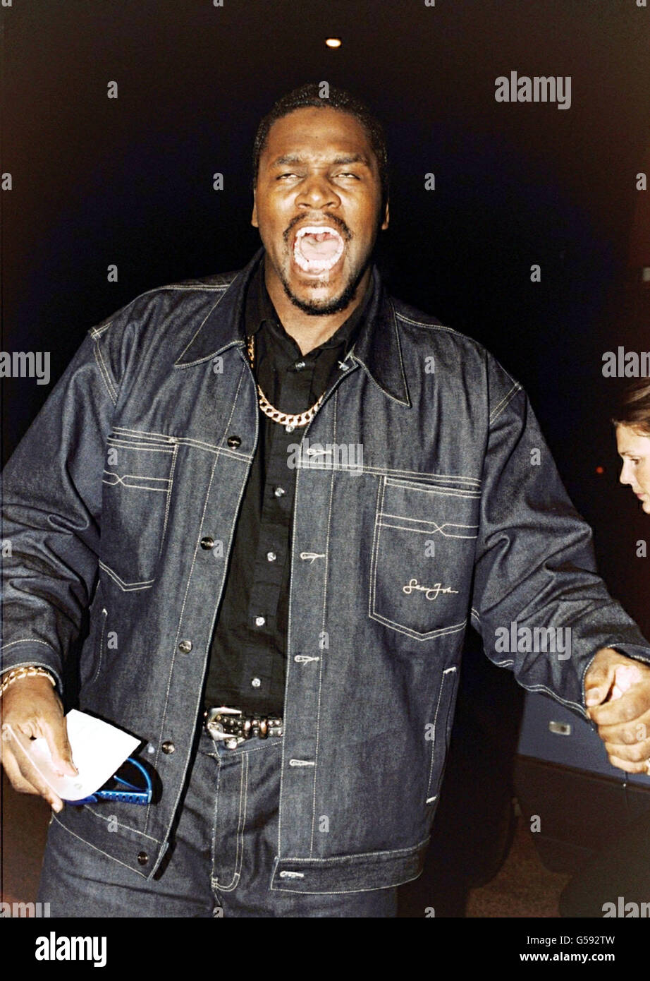 Olympic heavyweight boxing gold medal winner Audley Harrison at the ...