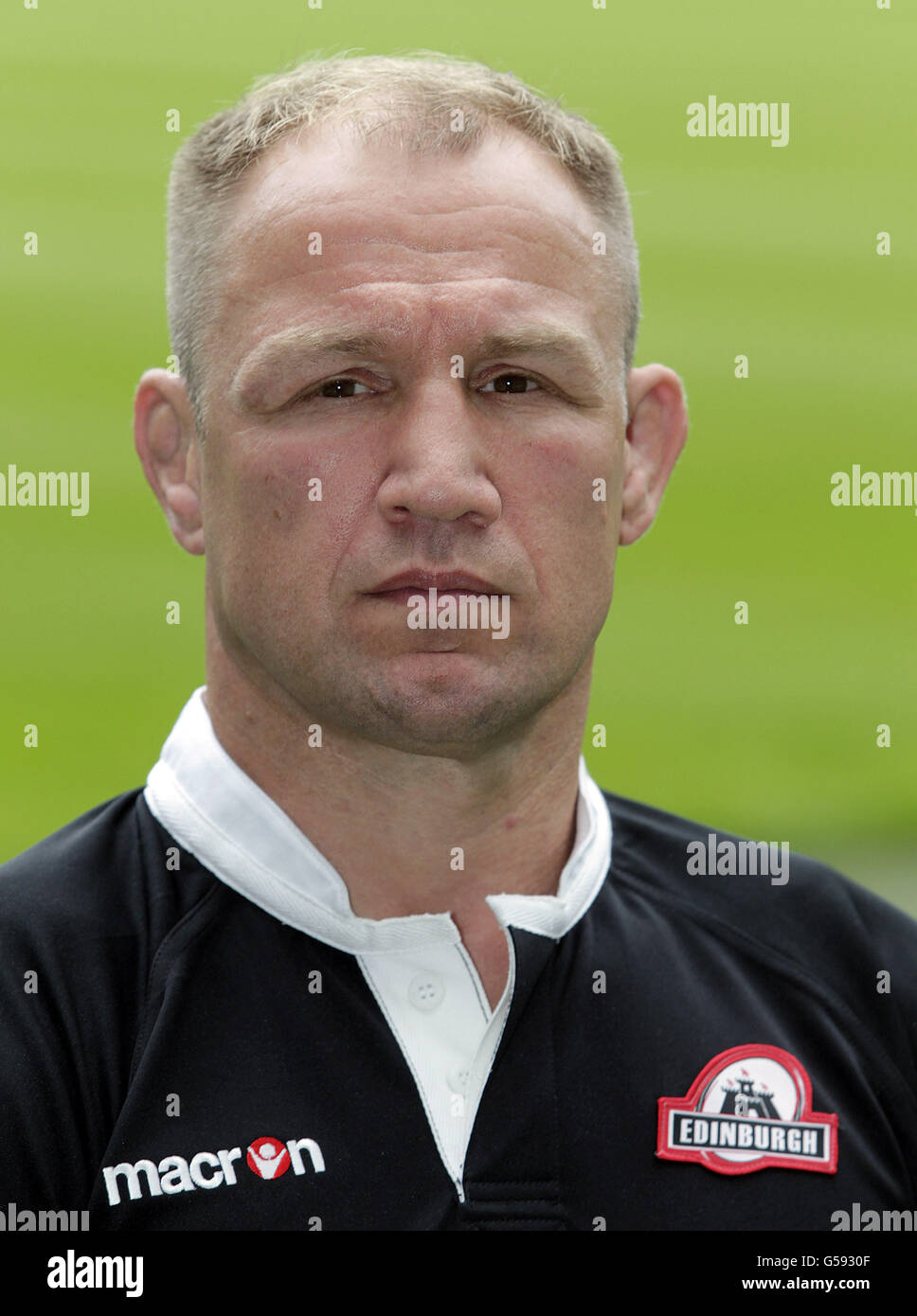 Rugby union edinburgh photocall neil back murrayfield stadium hi-res ...