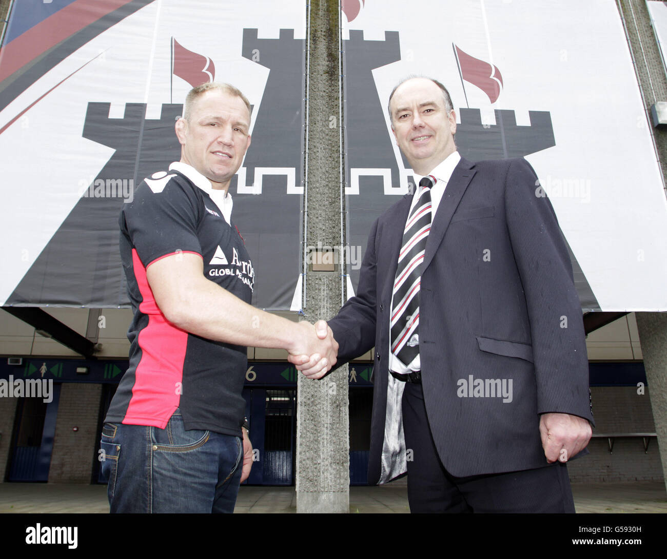 Rugby Union - Edinburgh Photocall - Neil Back - Murrayfield Stadium ...