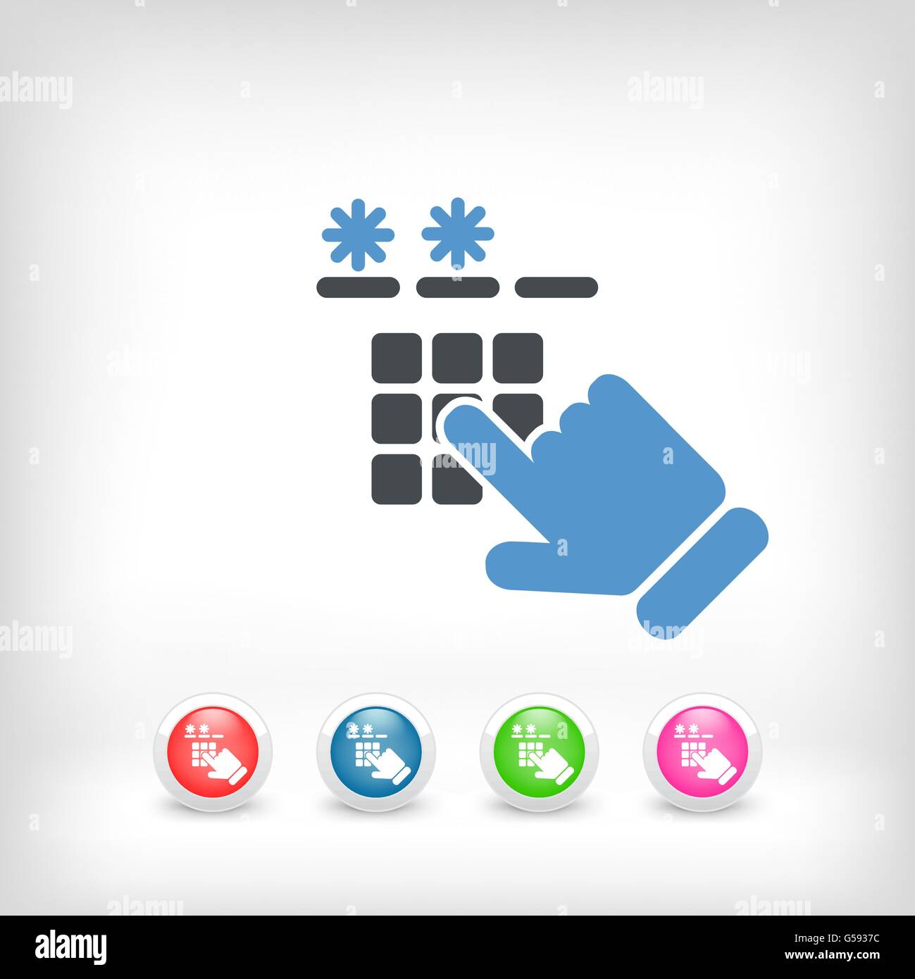 Insert key keyboard Stock Vector Images - Alamy