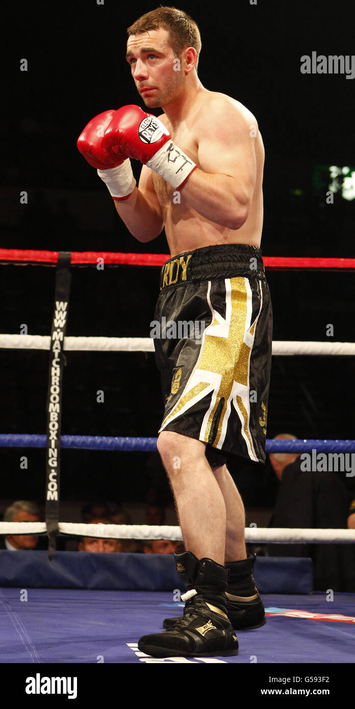 Boxing - Motorpoint Arena - Sheffield Stock Photo - Alamy