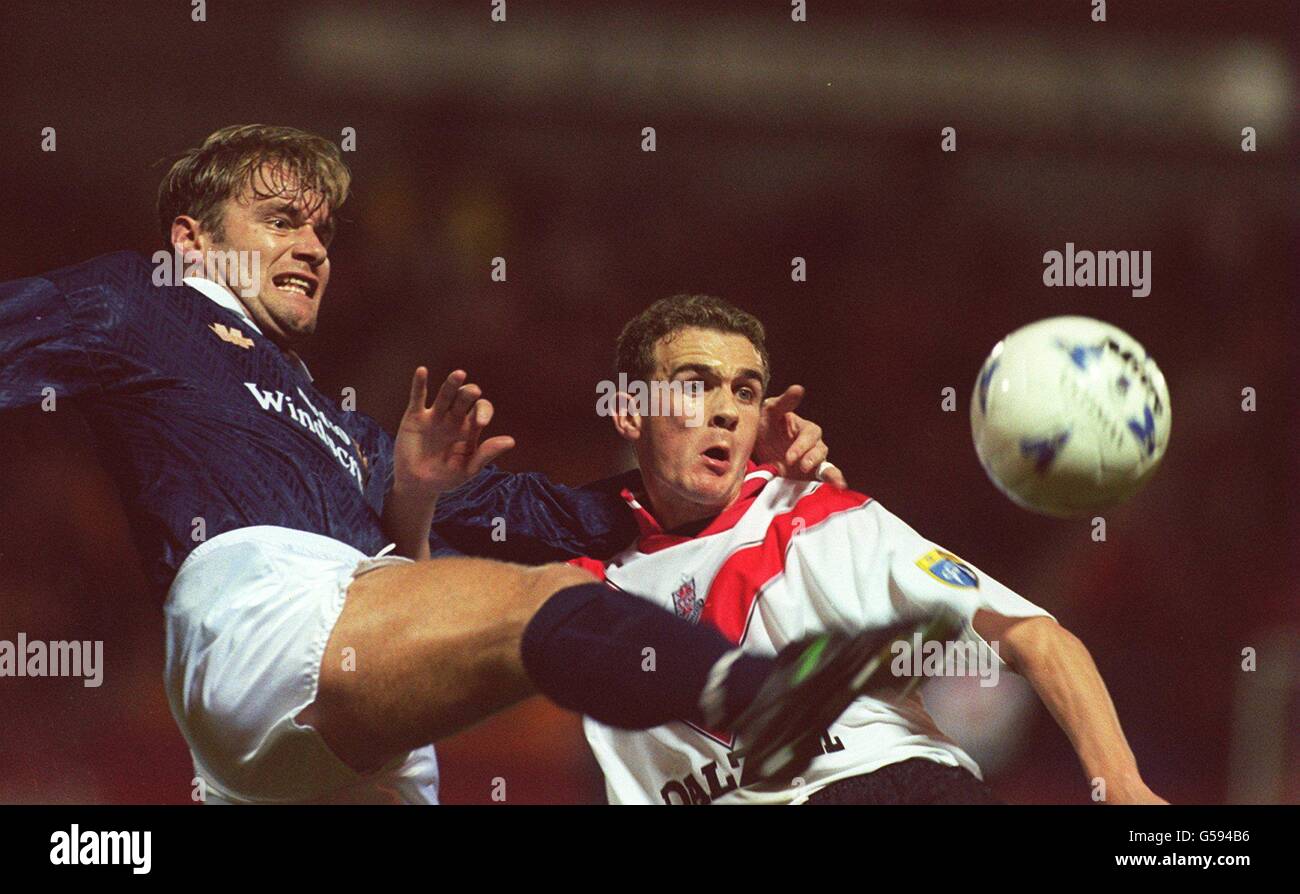 Scottish coca cola cup final soccer hi-res stock photography and images ...