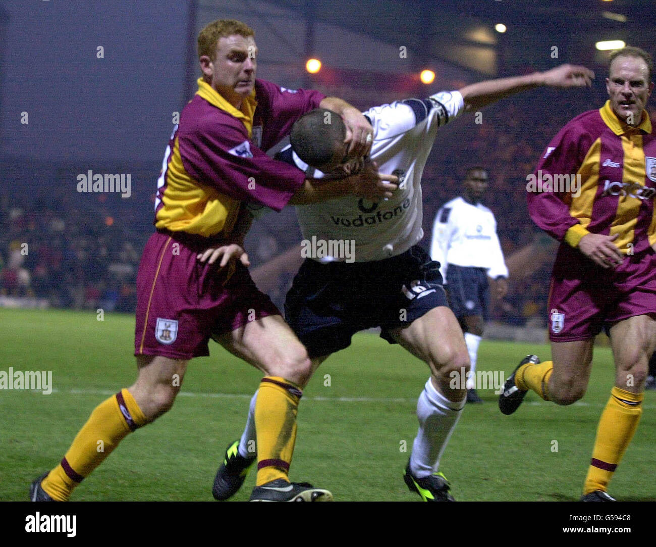 Bradford v ManU Jacobs & Keane Stock Photo - Alamy