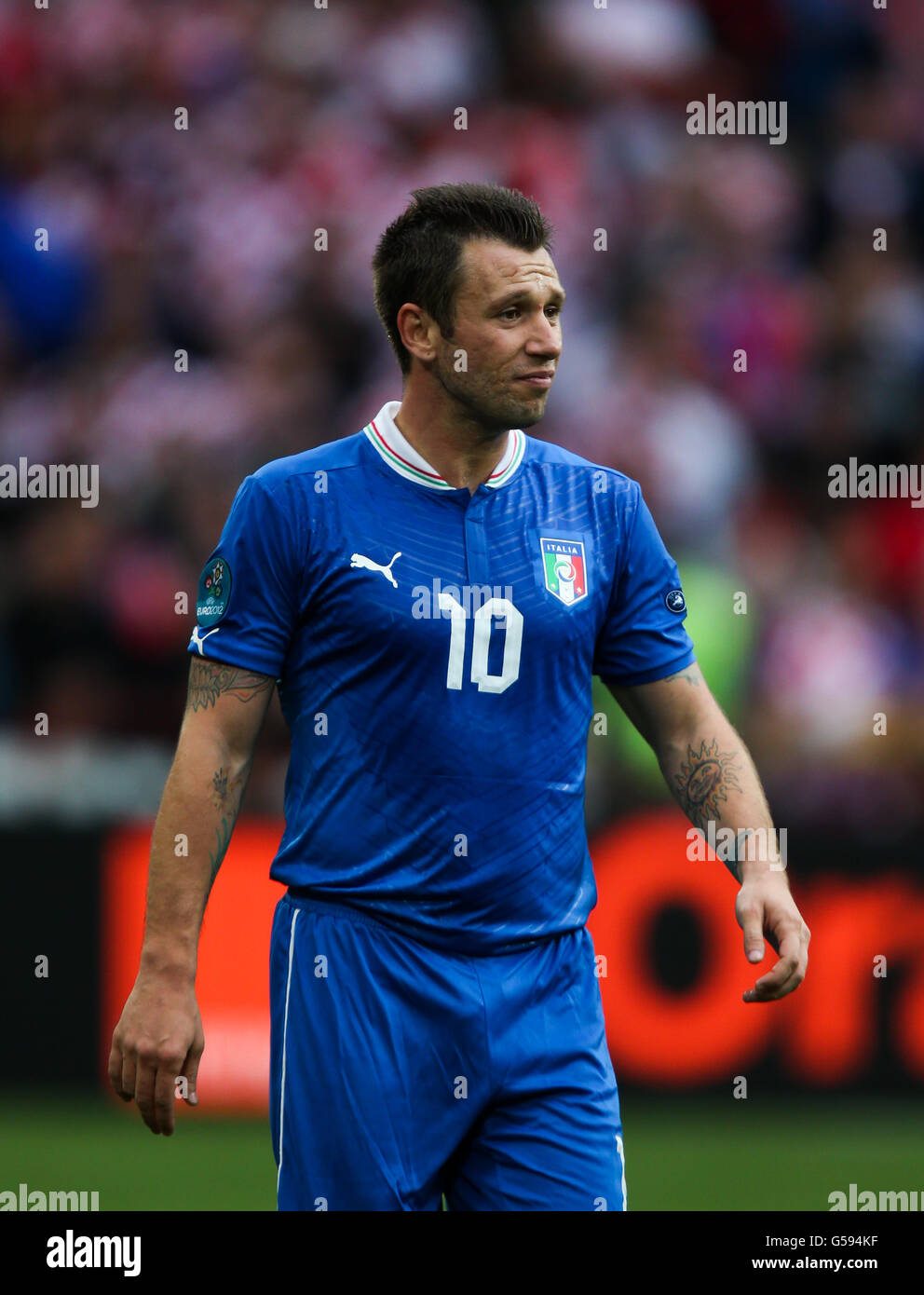 Soccer - UEFA Euro 2012 - Group C - Italy v Croatia - Stadium Poznan ...