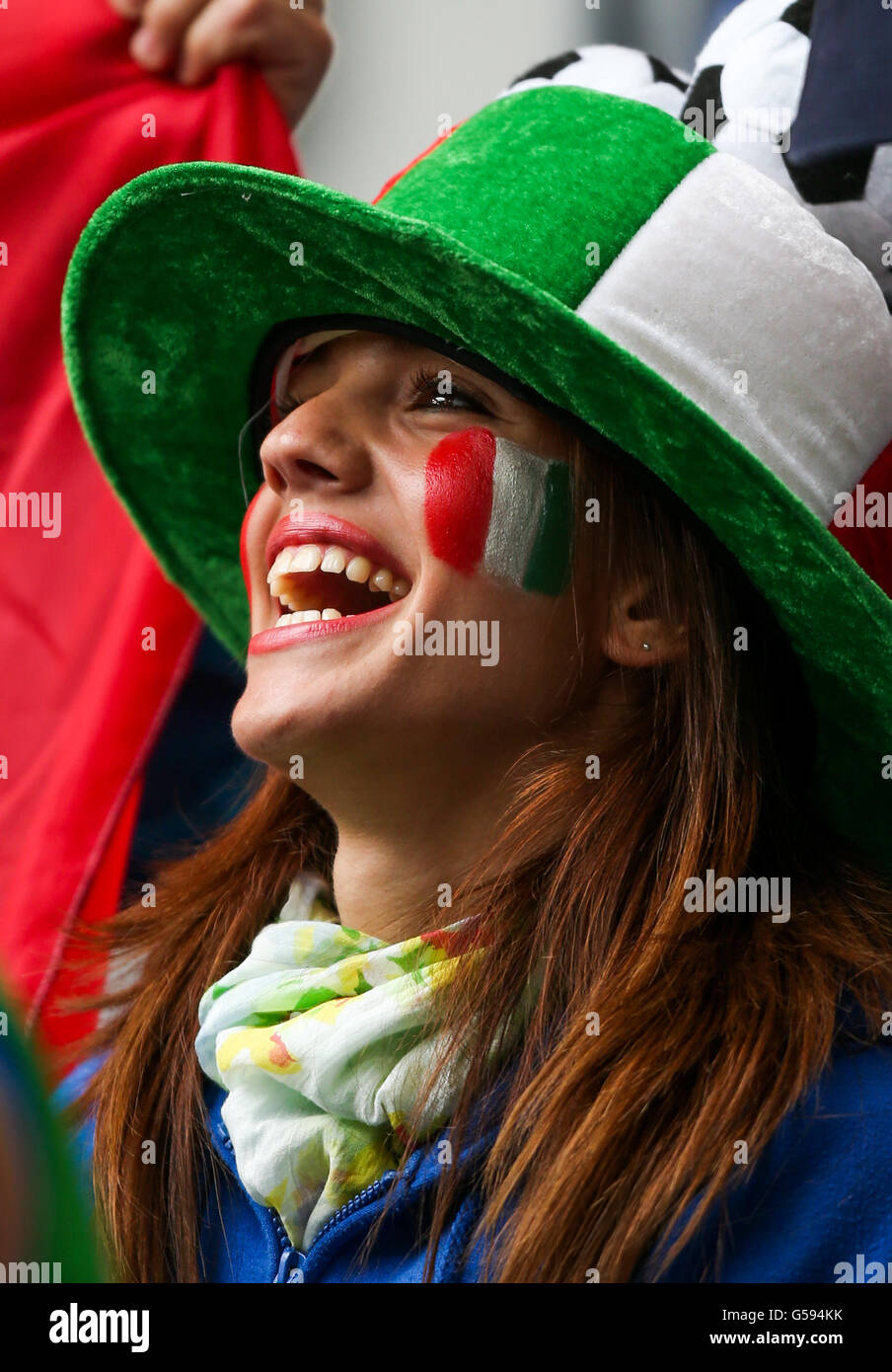 Soccer - UEFA Euro 2012 - Group C - Italy v Croatia - Stadium Poznan ...