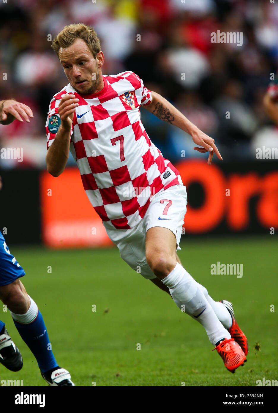 Soccer - UEFA Euro 2012 - Group C - Italy v Croatia - Stadium Poznan ...