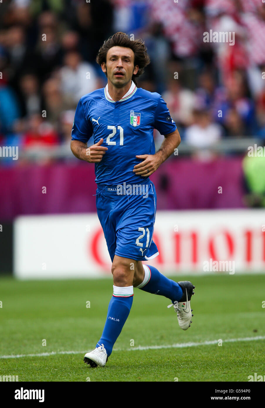 Soccer - UEFA Euro 2012 - Group C - Italy v Croatia - Stadium Poznan ...