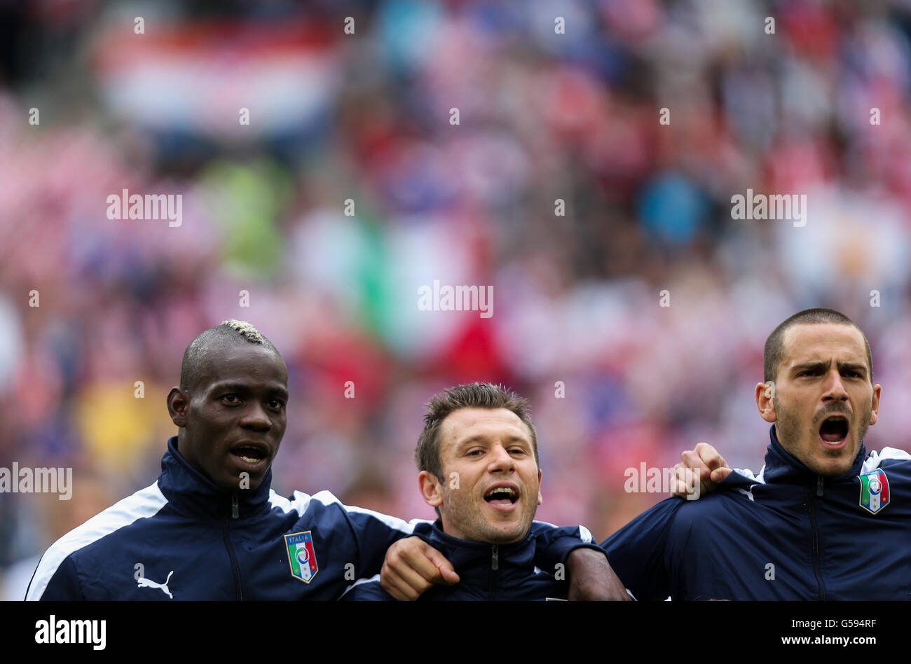 Soccer - UEFA Euro 2012 - Group C - Italy v Croatia - Stadium Poznan ...