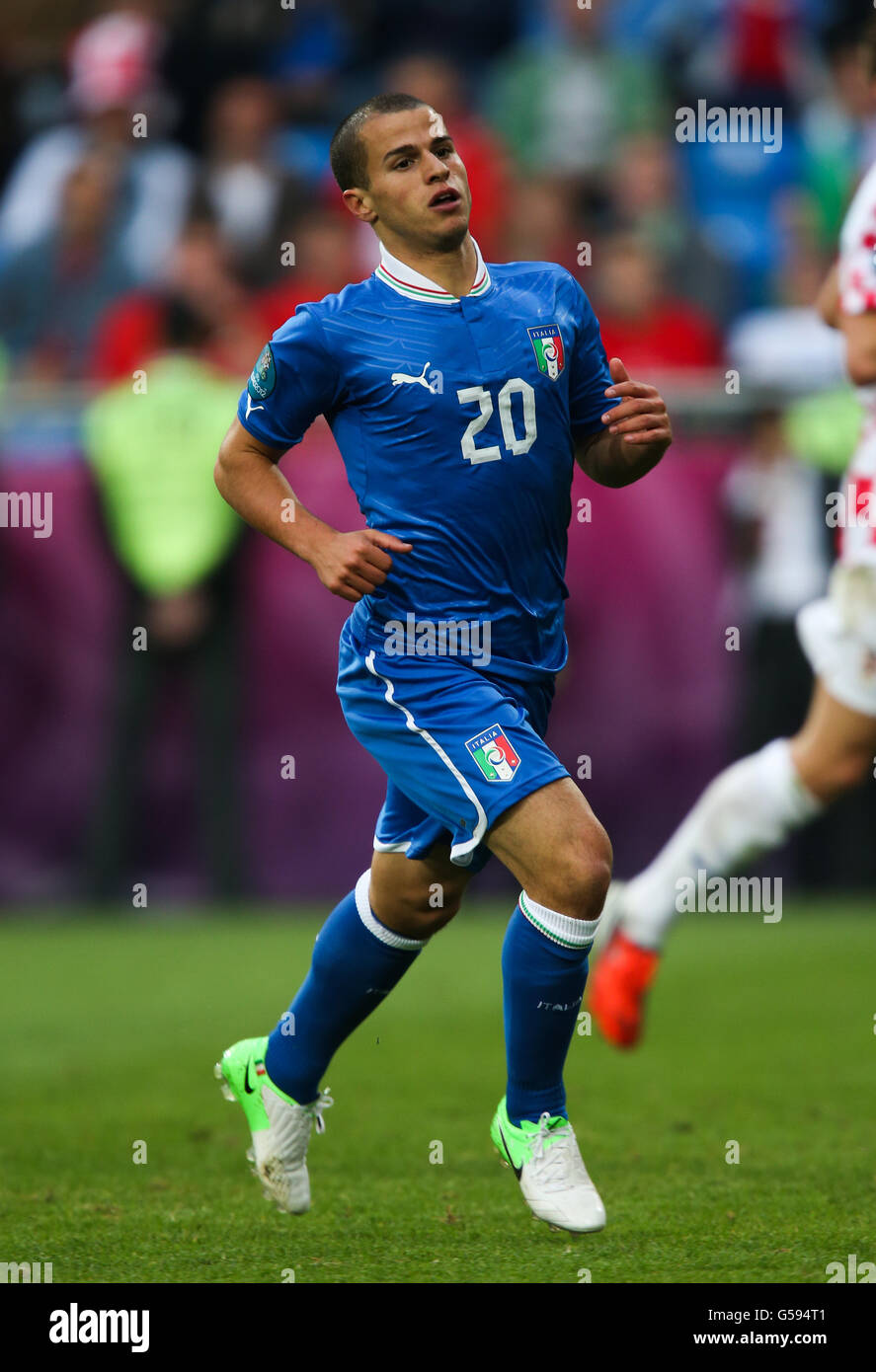 Soccer - UEFA Euro 2012 - Group C - Italy v Croatia - Stadium Poznan ...