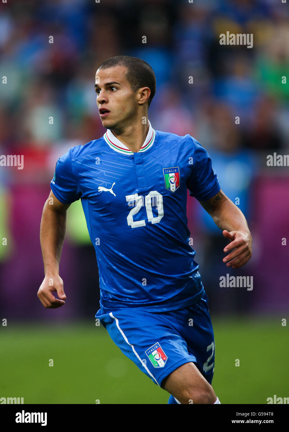 Soccer - UEFA Euro 2012 - Group C - Italy v Croatia - Stadium Poznan ...