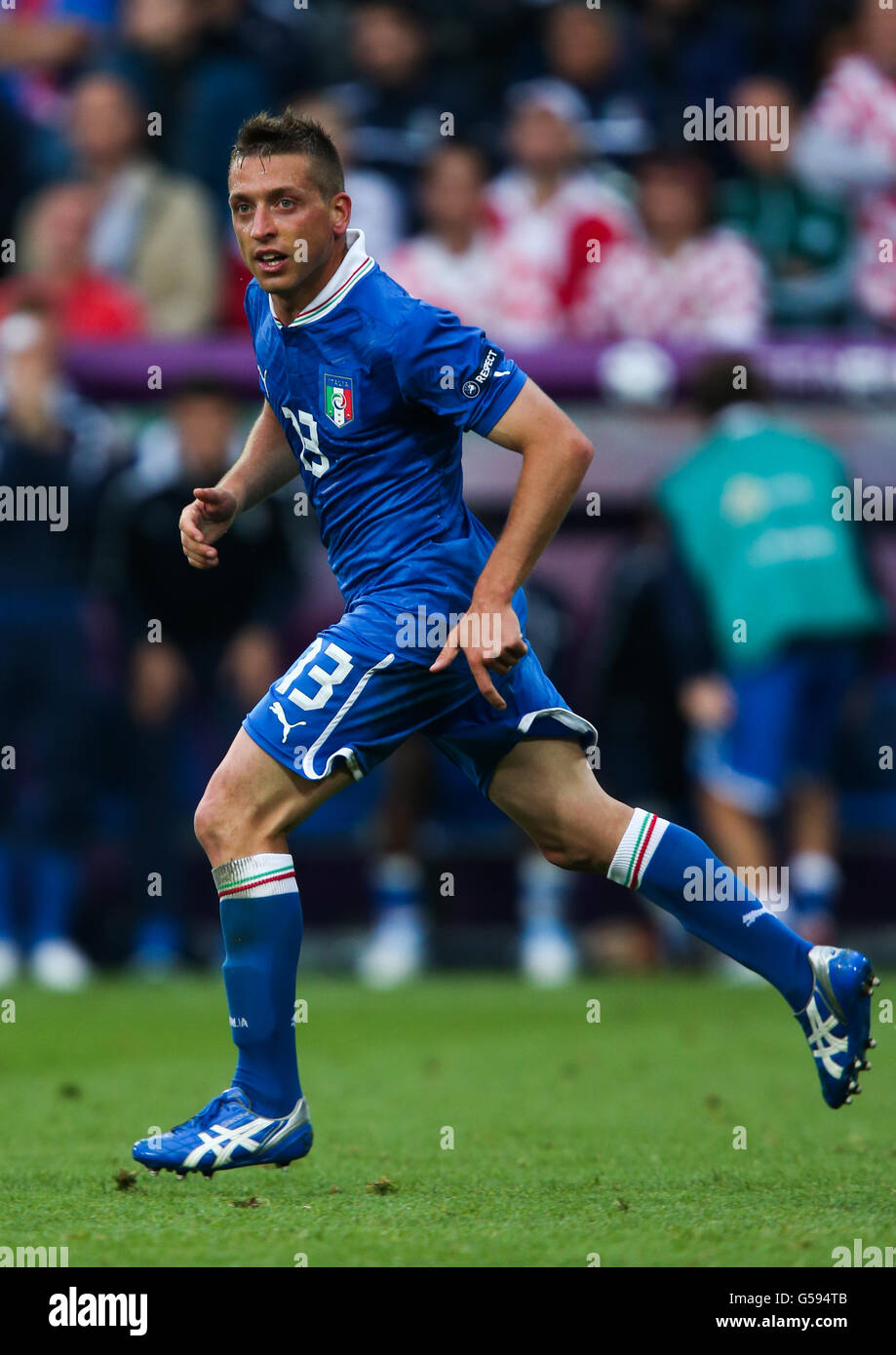 Soccer - UEFA Euro 2012 - Group C - Italy v Croatia - Stadium Poznan ...