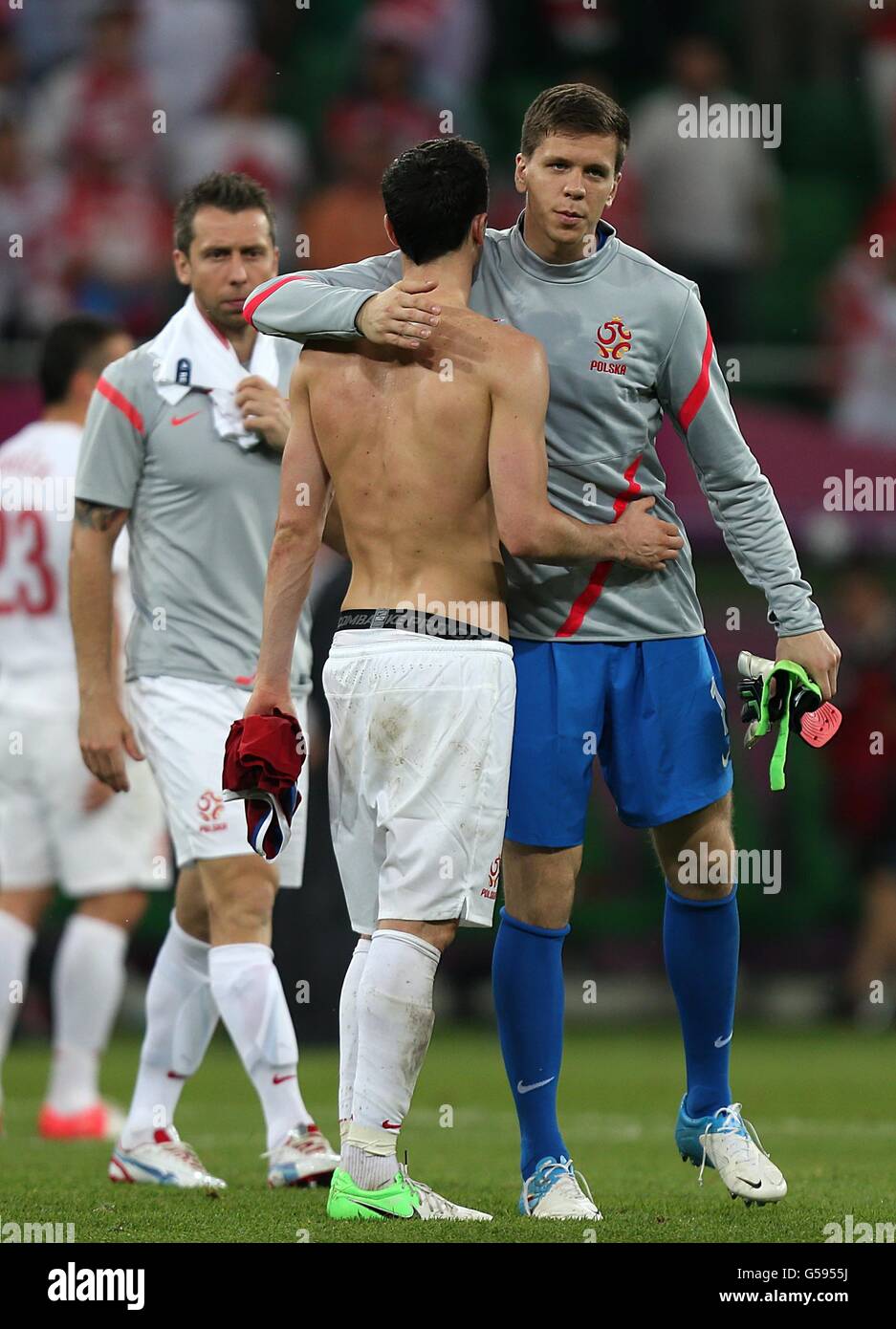 Lewandowski uefa 2012 poland hi-res stock photography and images - Alamy