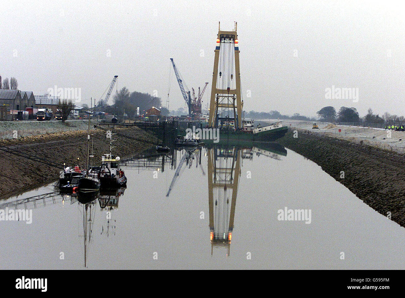 Lagik river block Stock Photo - Alamy