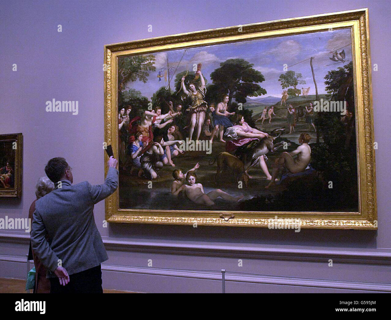 Genius of Rome Exhibit Domenichino Stock Photo - Alamy