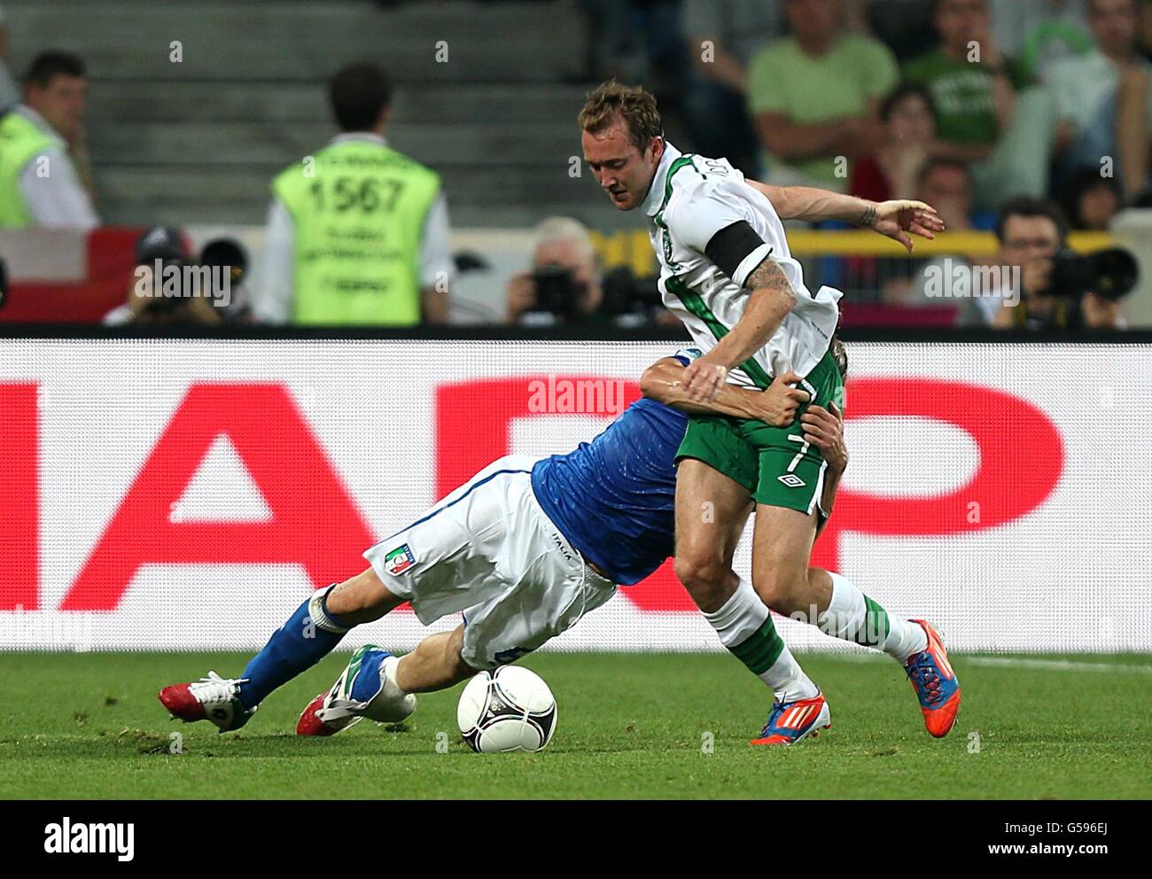 Soccer - UEFA Euro 2012 - Group C - Italy v Republic of Ireland ...