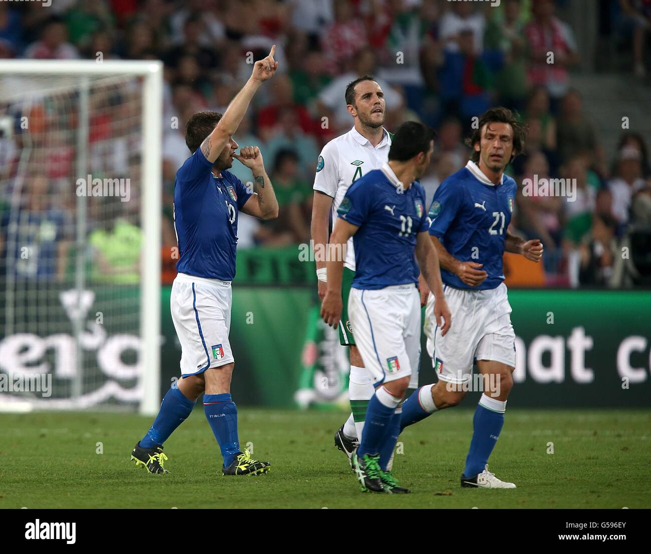 Soccer - UEFA Euro 2012 - Group C - Italy v Republic of Ireland ...