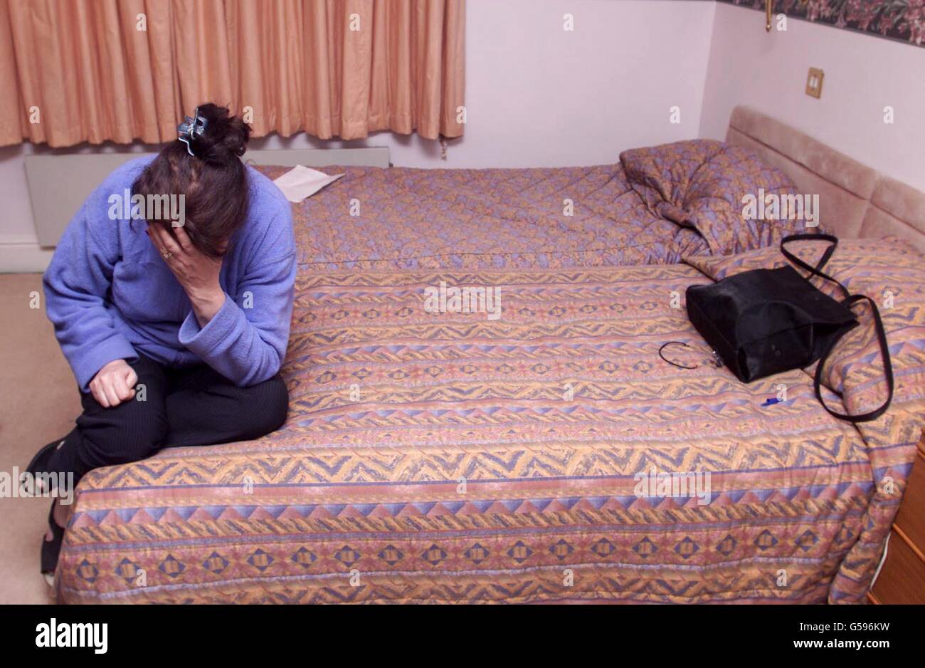 Judith Kilshaw sits with her head in her hands at The Beaufort Park ...