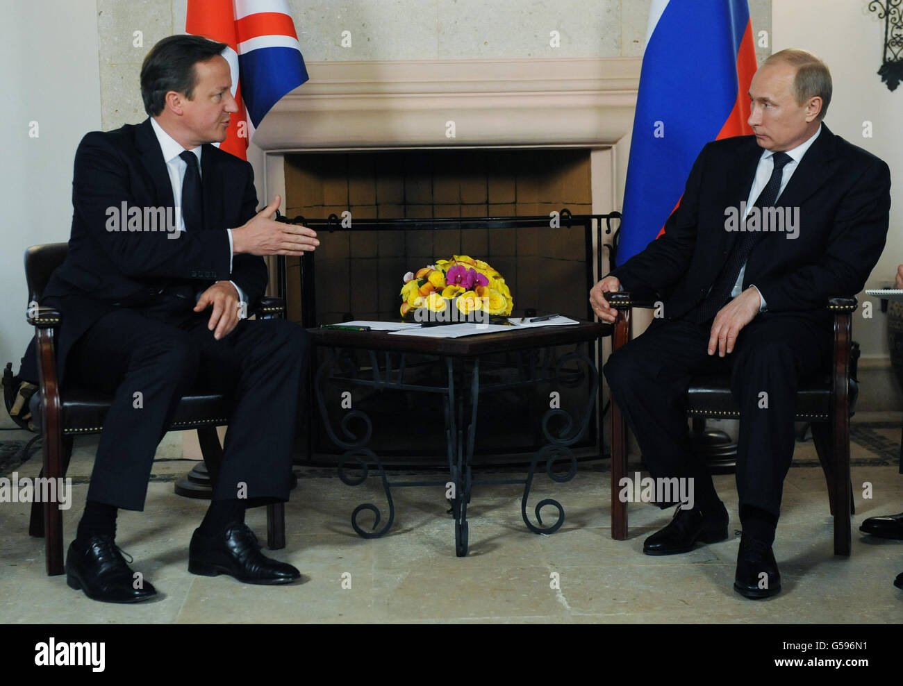 Russian President Vladimir Putin Attend G20 Summit Hi Res Stock