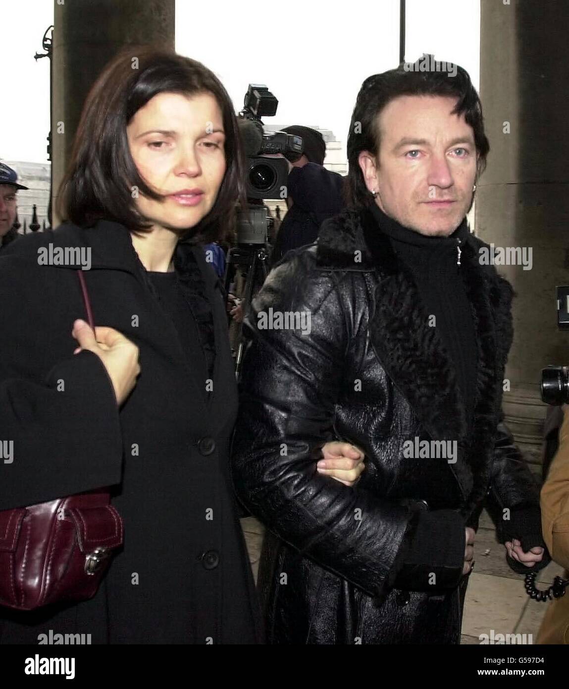 Wife Of U2 Singer Bono Stock Photos & Wife Of U2 Singer Bono Stock ...