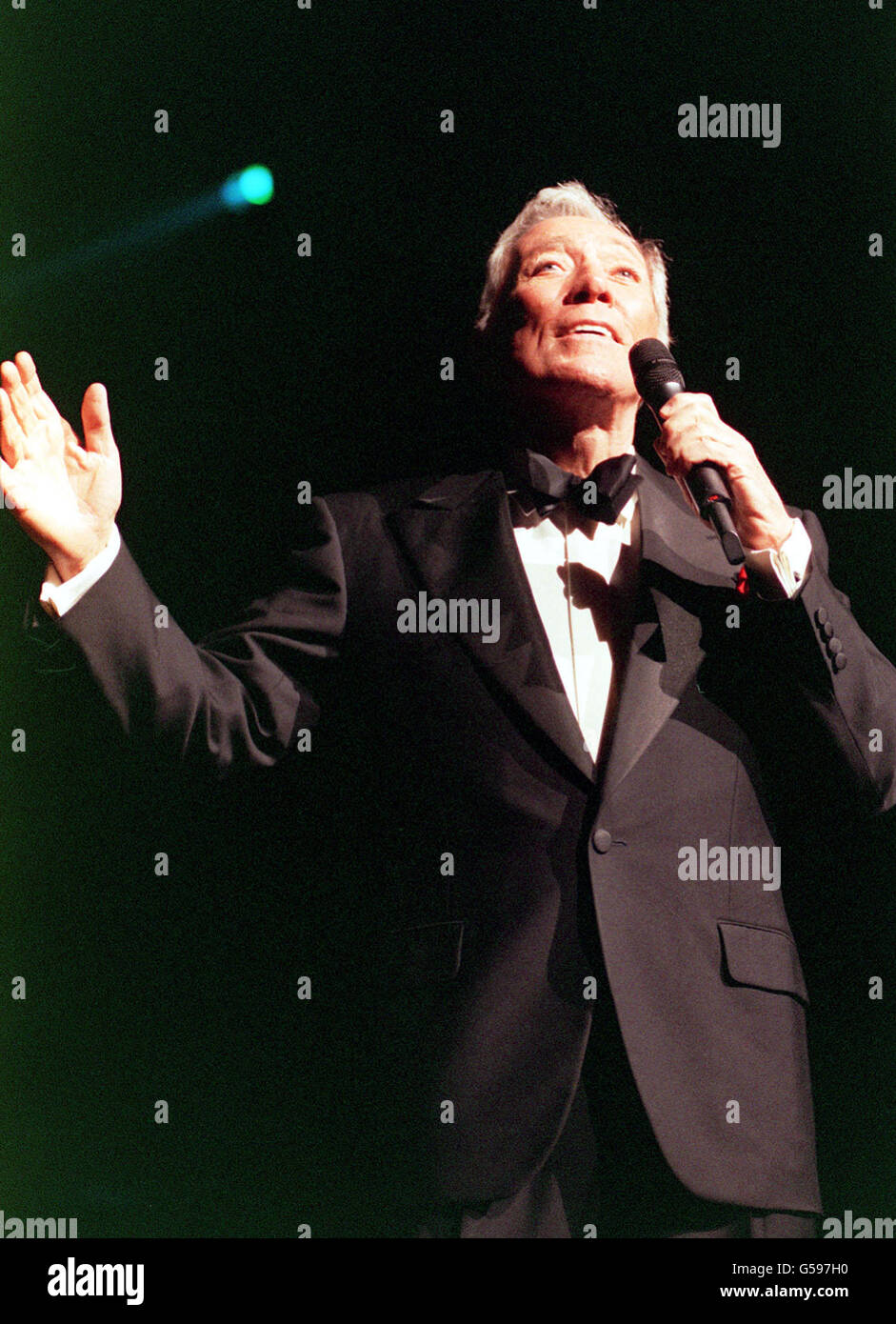 American Singer Andy Williams In London High Resolution Stock ...