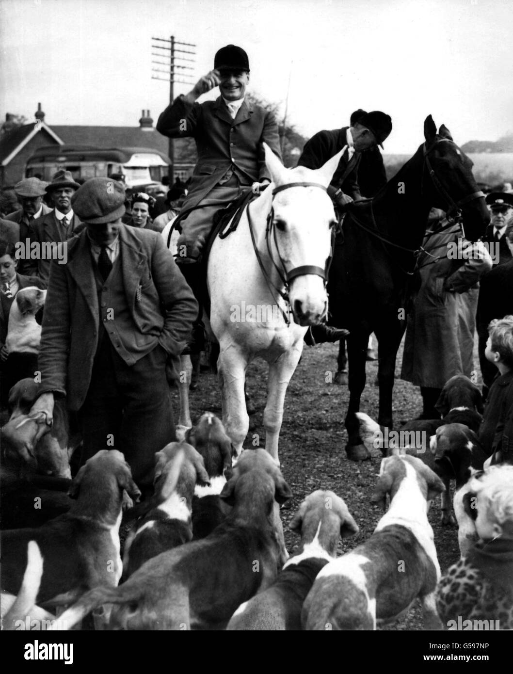 Master foxhounds hi-res stock photography and images - Alamy
