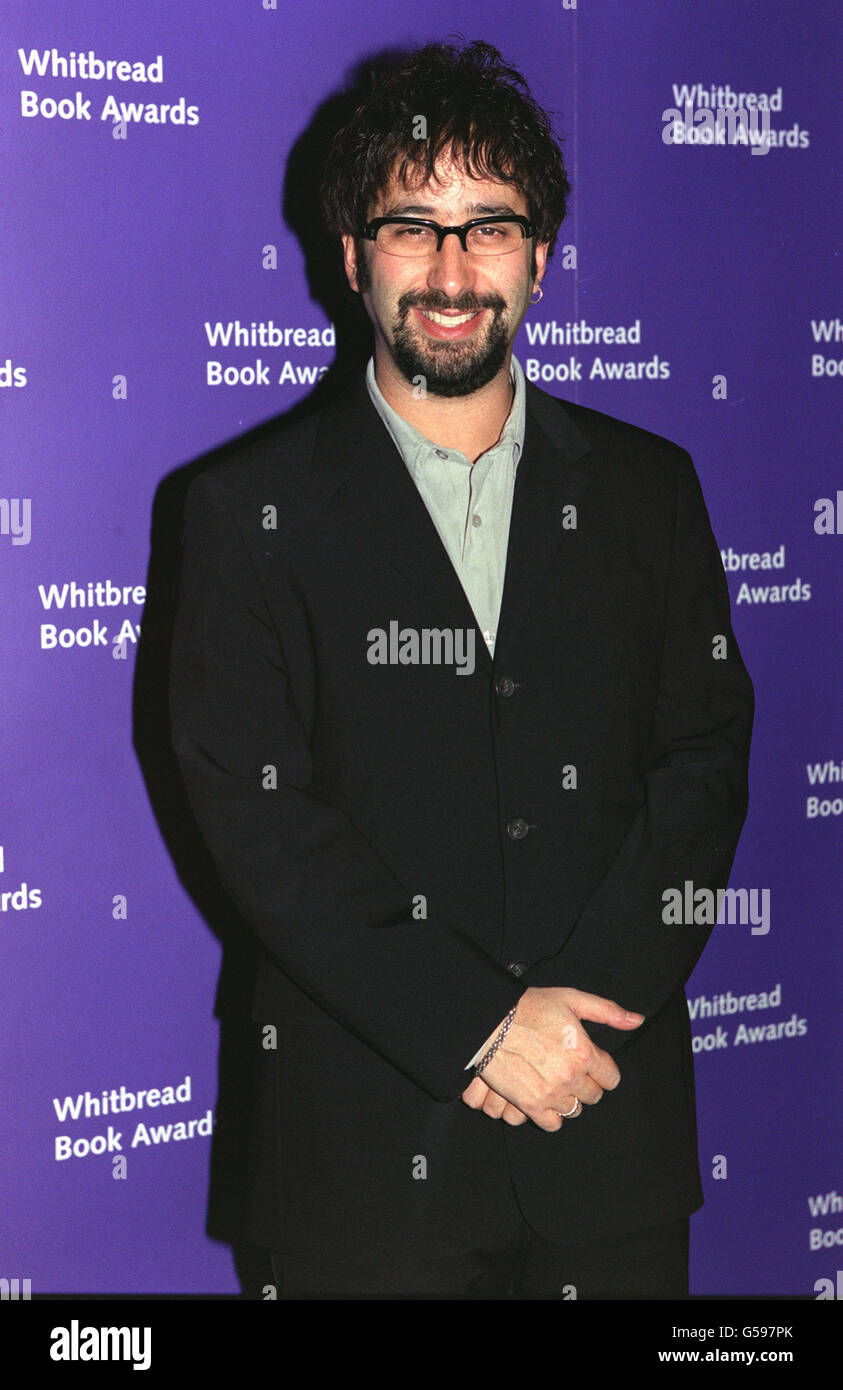 Comedian and author David Baddiel at the Whitbread Book of the Year ...