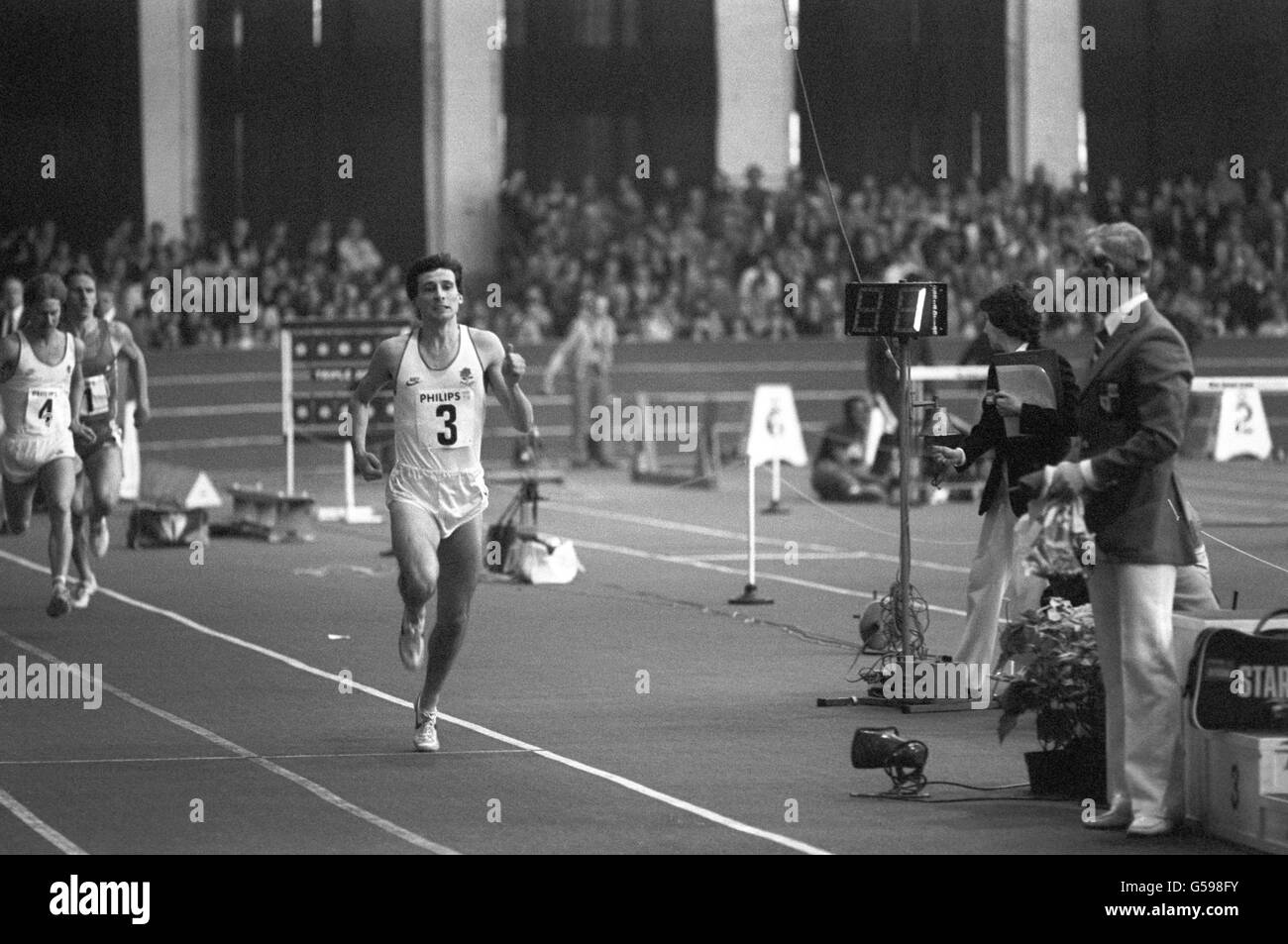 Seb coe running hi-res stock photography and images - Alamy