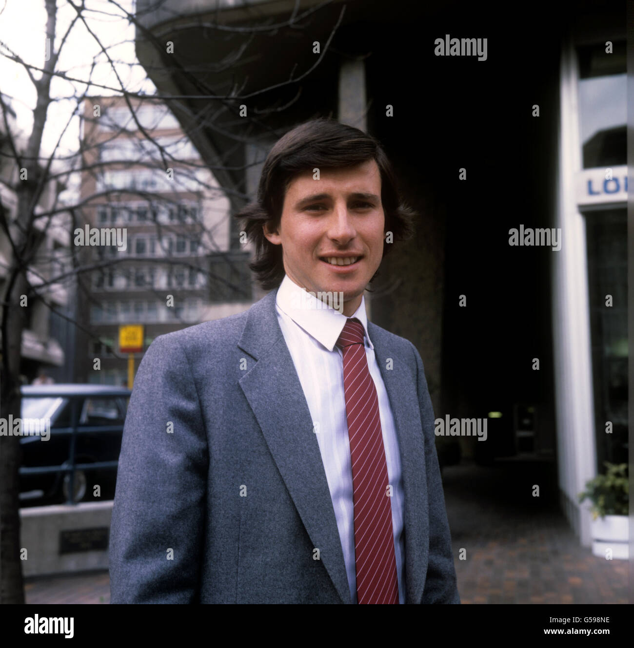 Athletics - Moscow Olympic Games. Athlete Sebastian Coe, one of Britain ...
