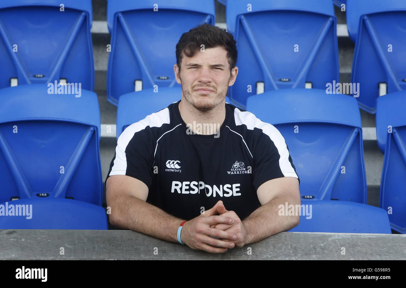 Rugby Union - Glasgow Warriors Photocall - Scotstoun Stadium Stock ...