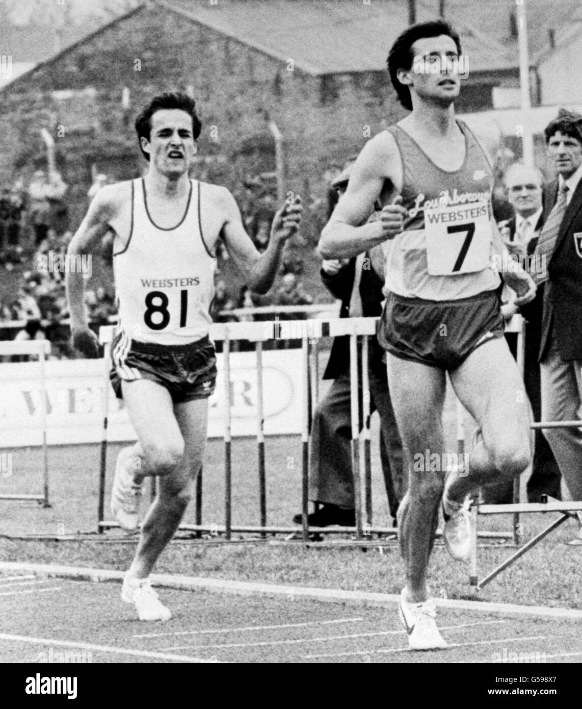 Seb coe running hi-res stock photography and images - Alamy