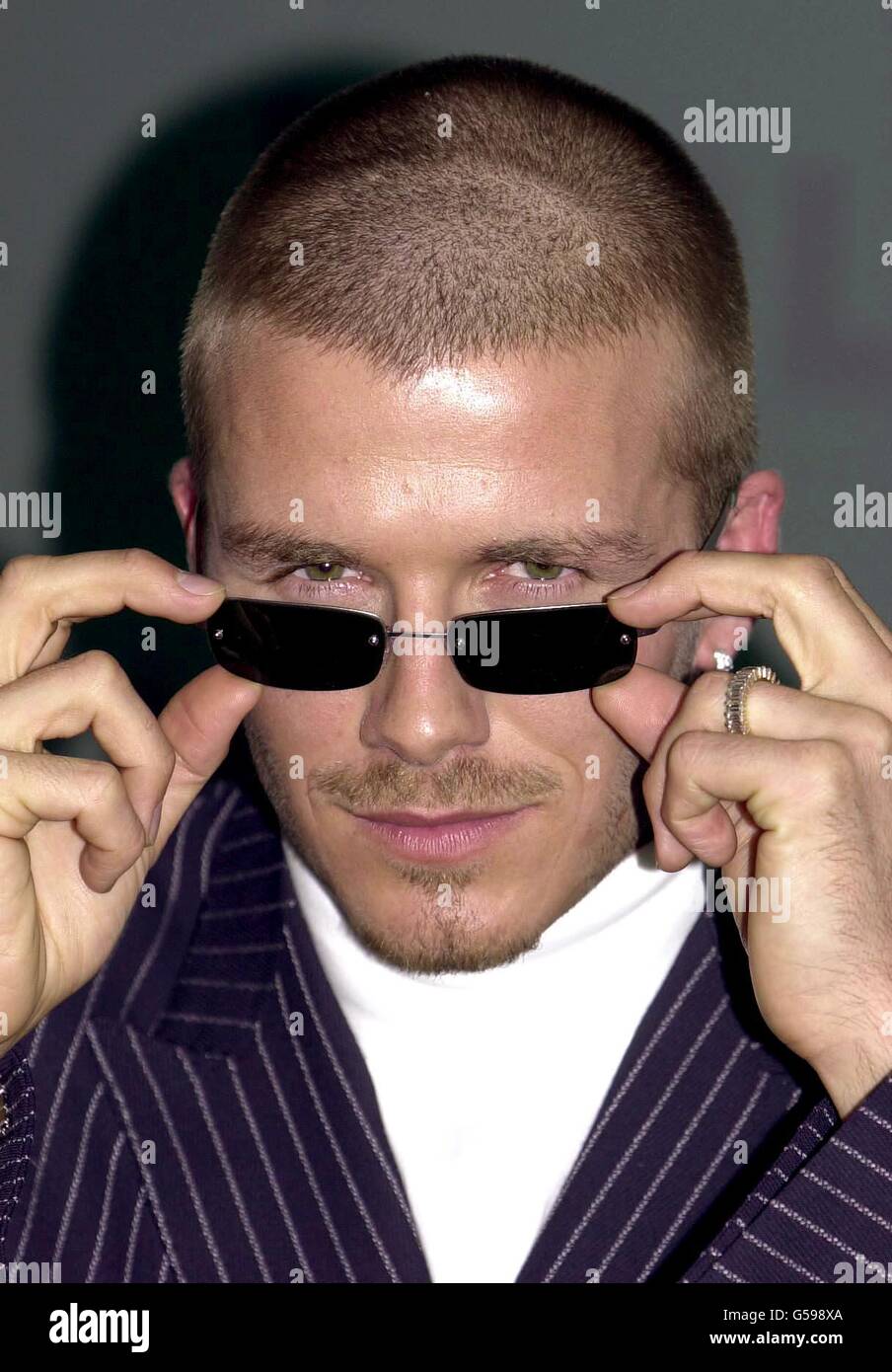 David beckham glasses hi-res stock photography and images - Alamy