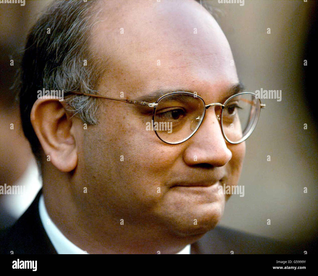 Foreign Office minister Keith Vaz arrives at the Indian High Commision ...