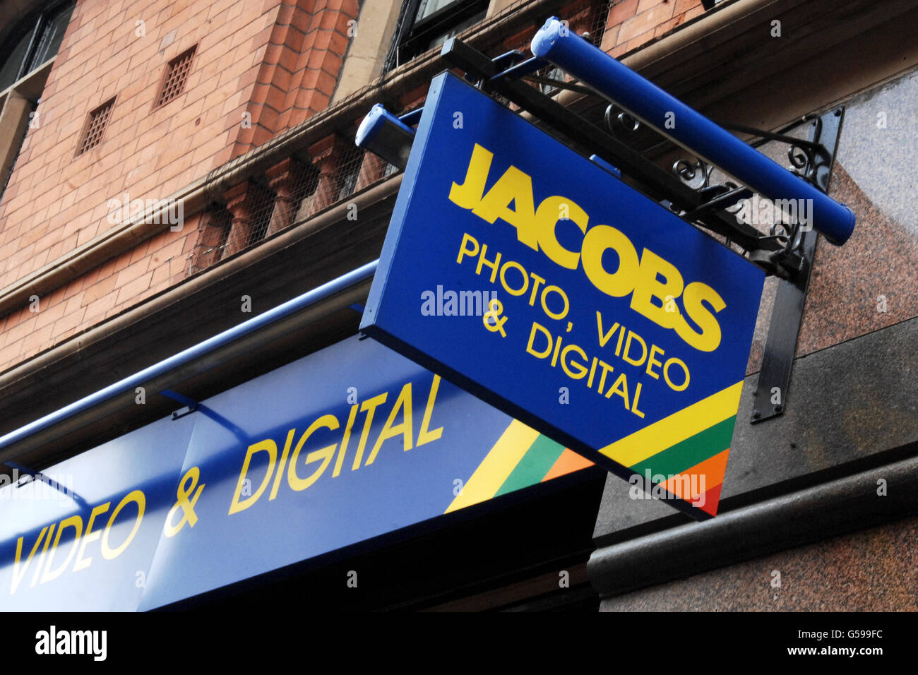 A view of Jacobs photo, video and digital store in Nottingham after the ...