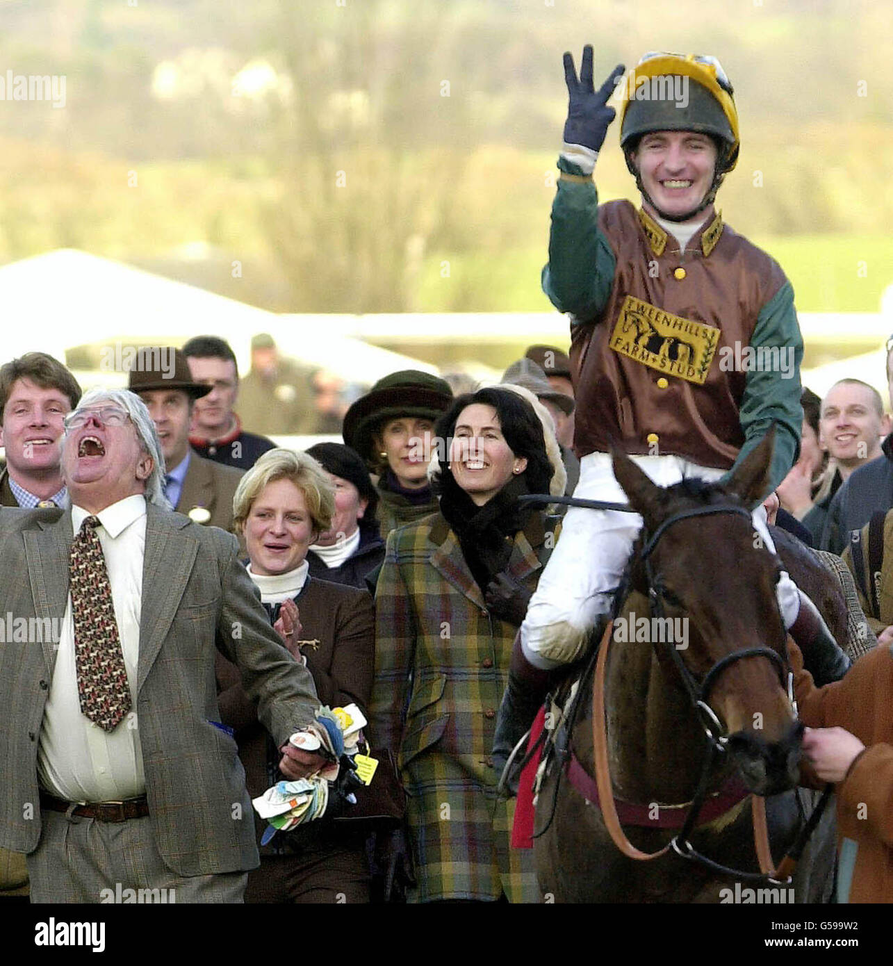 Cheltenham lady rebecca hi-res stock photography and images - Alamy