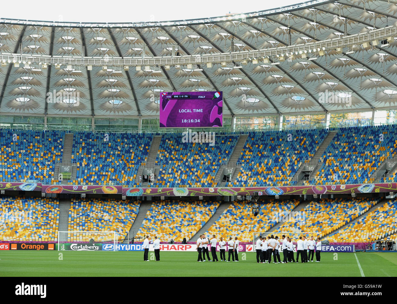 Football pitch italy hi-res stock photography and images - Alamy