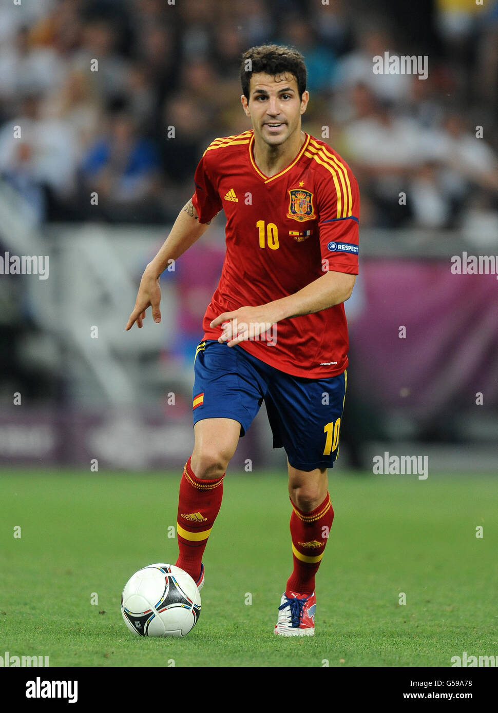 Soccer - UEFA Euro 2012 - Quarter Final - Spain v France - Donbass ...