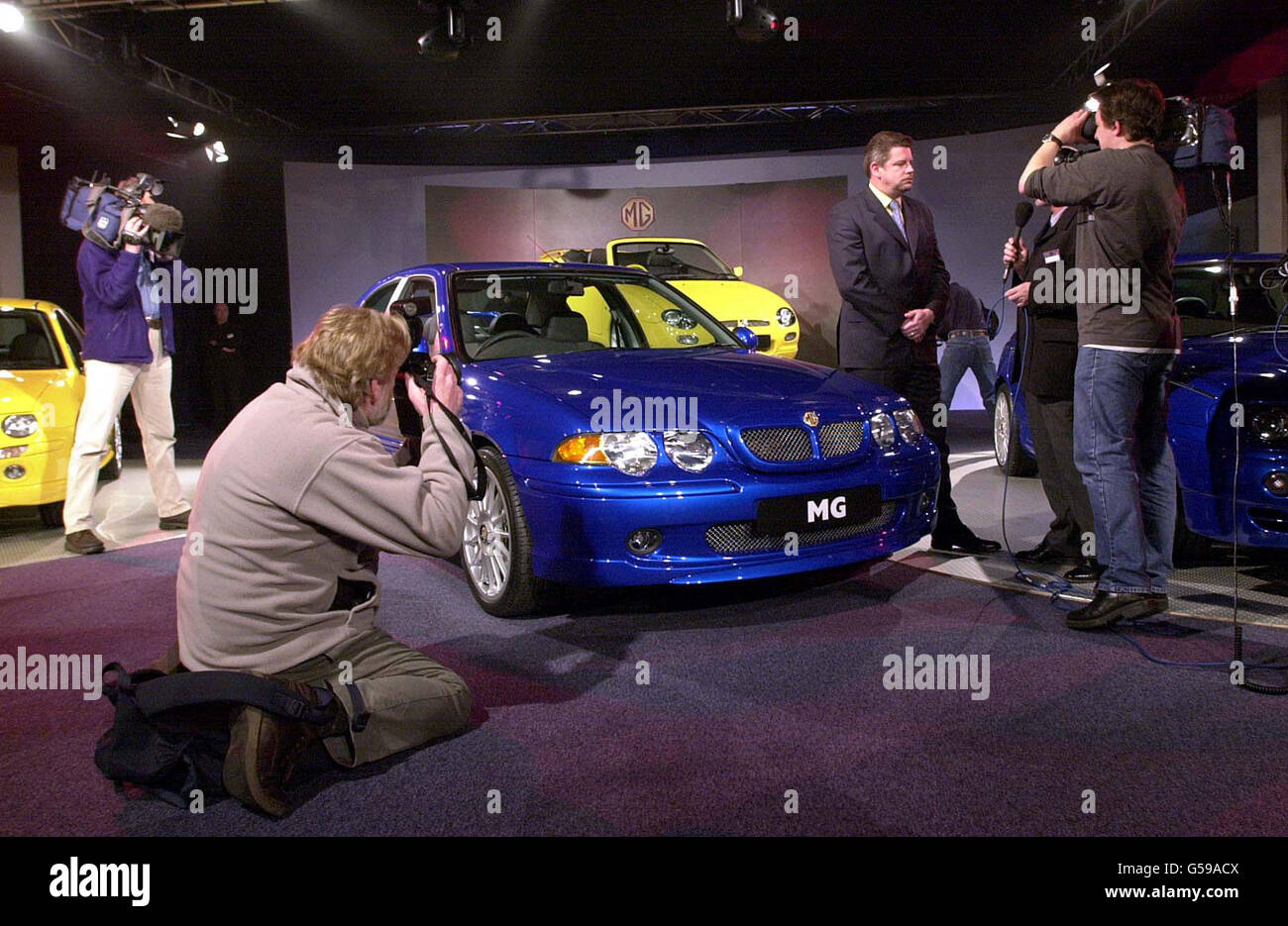 Mg rover group longbridge plant hi-res stock photography and images - Alamy
