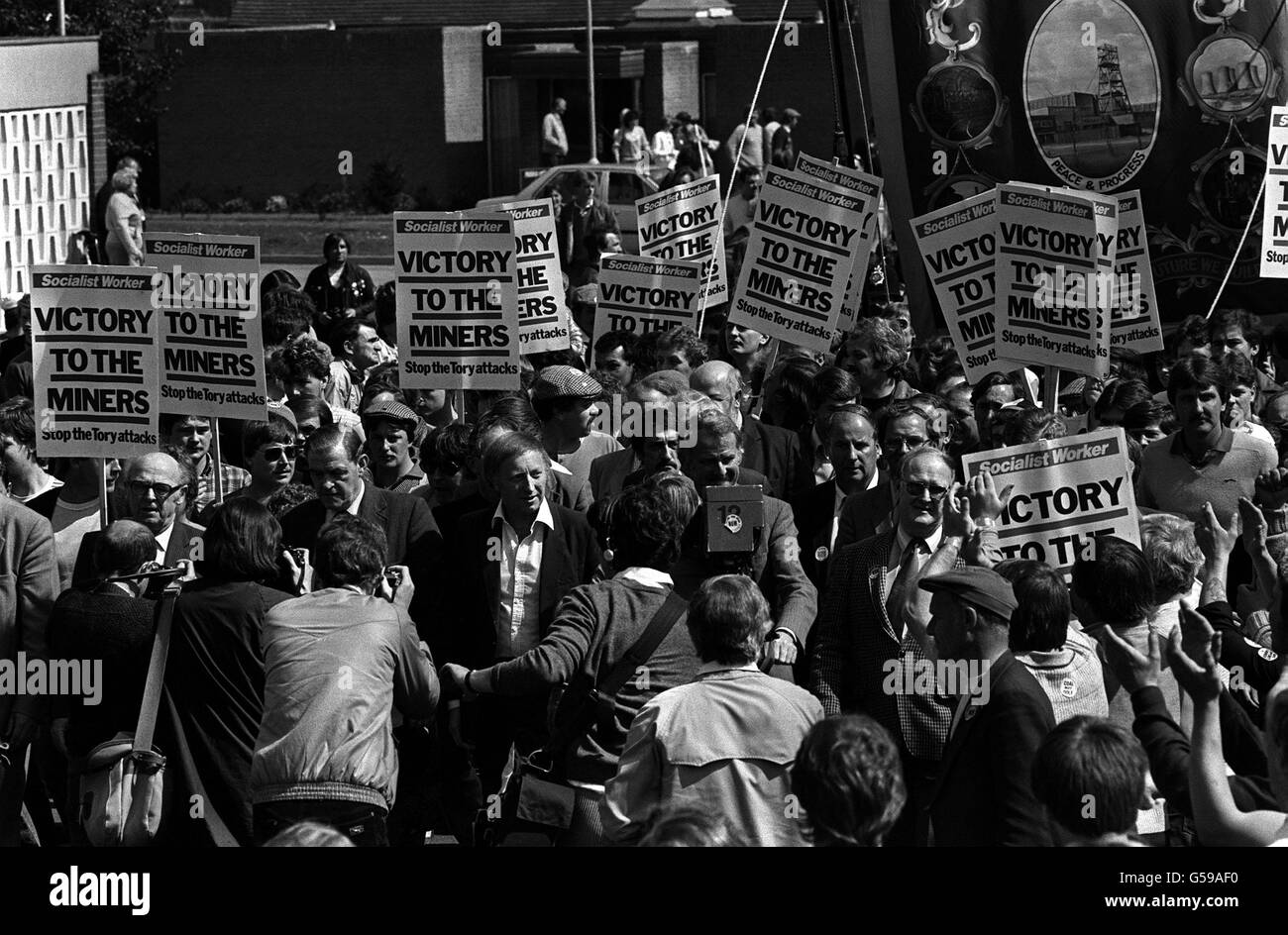 Striking Mineworkers High Resolution Stock Photography and Images - Alamy