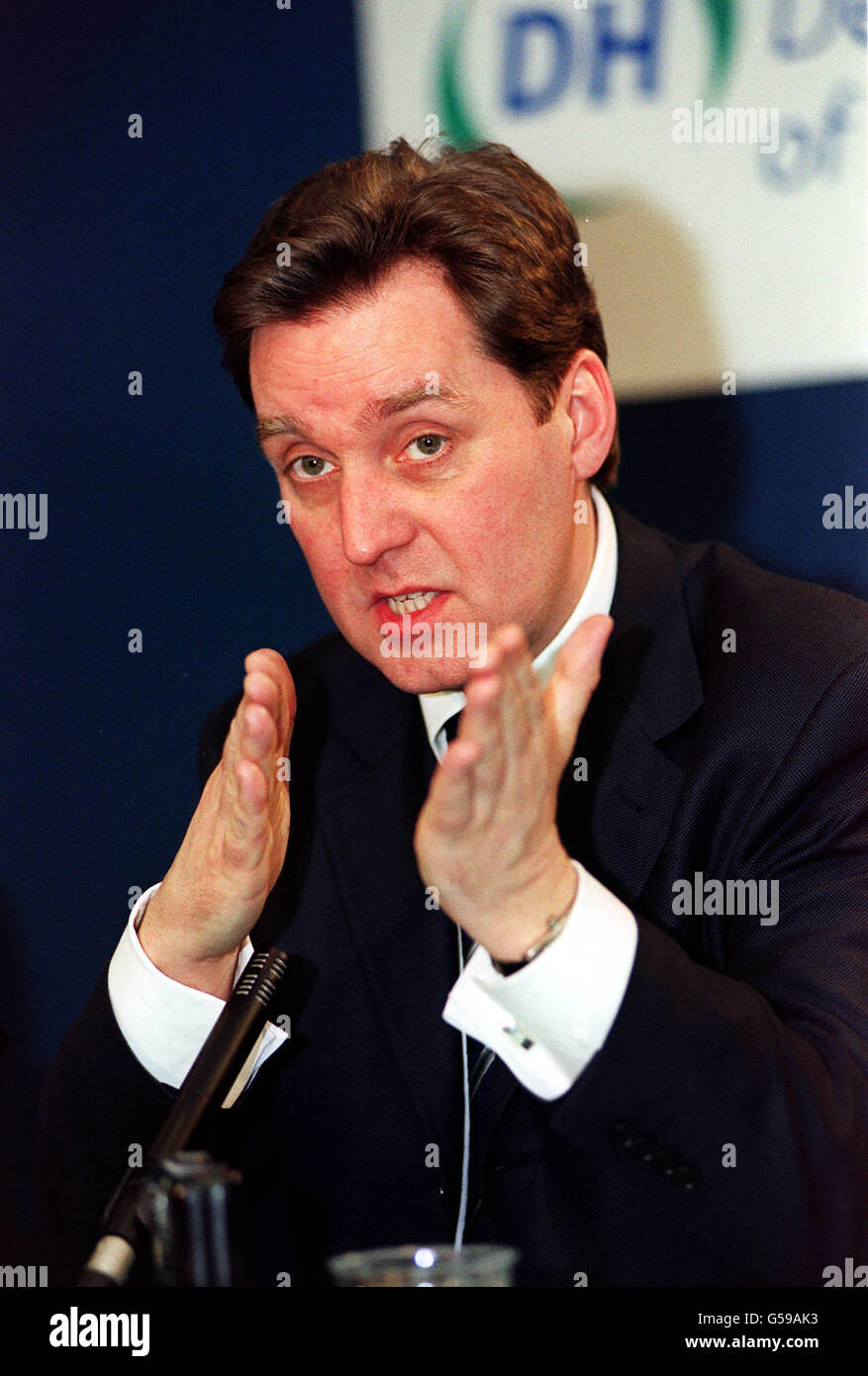 2001 health secretary alan milburn will spell out details of hi-res ...