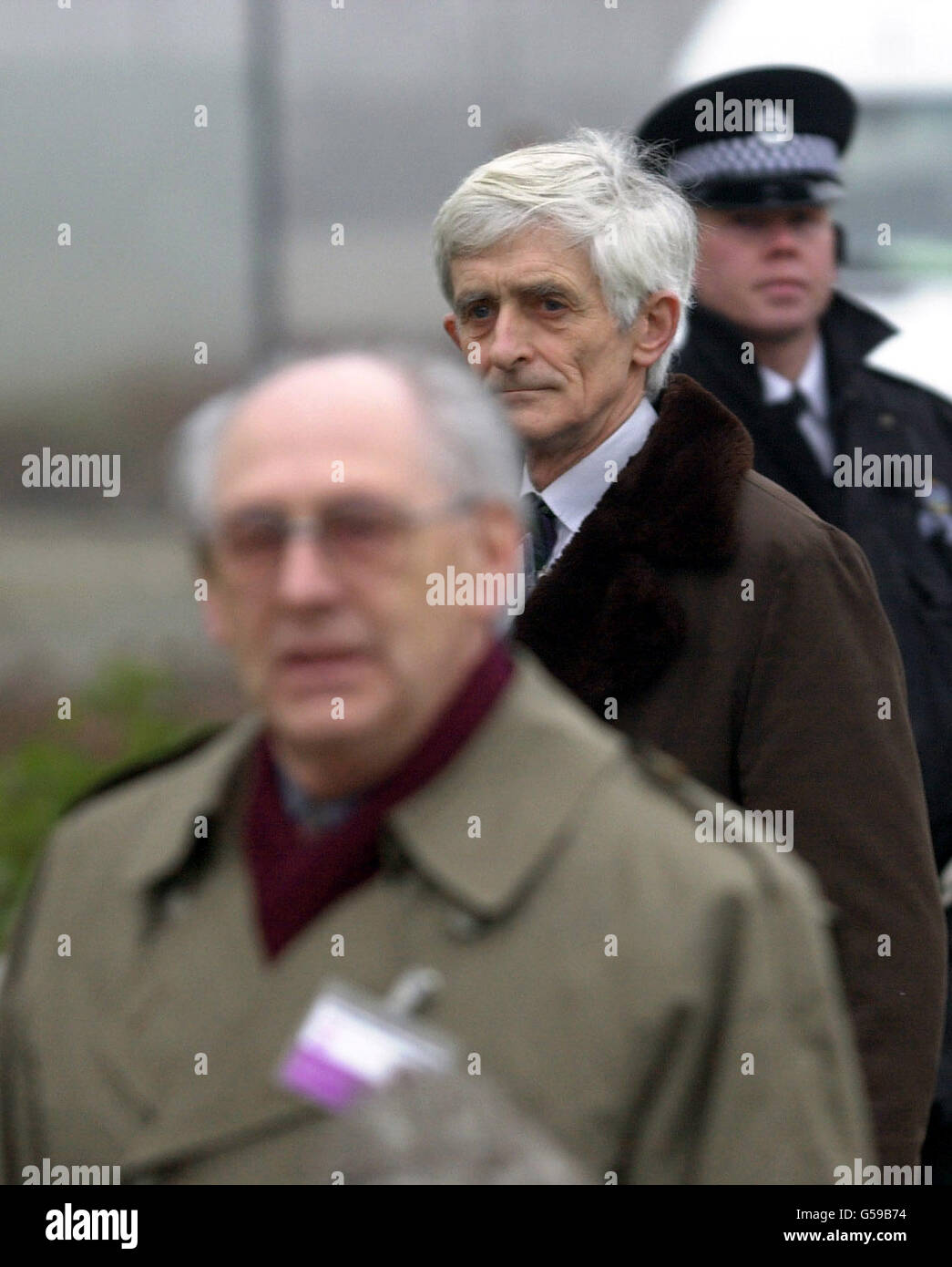 Jim Swire (centre), who lost his daughter Flora in the Lockerbie air ...
