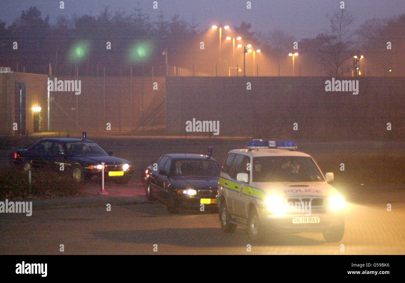 Convoy of police cars hi-res stock photography and images - Alamy