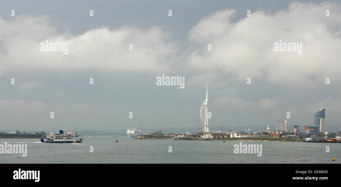 General view of spitbank fort hi-res stock photography and images - Alamy